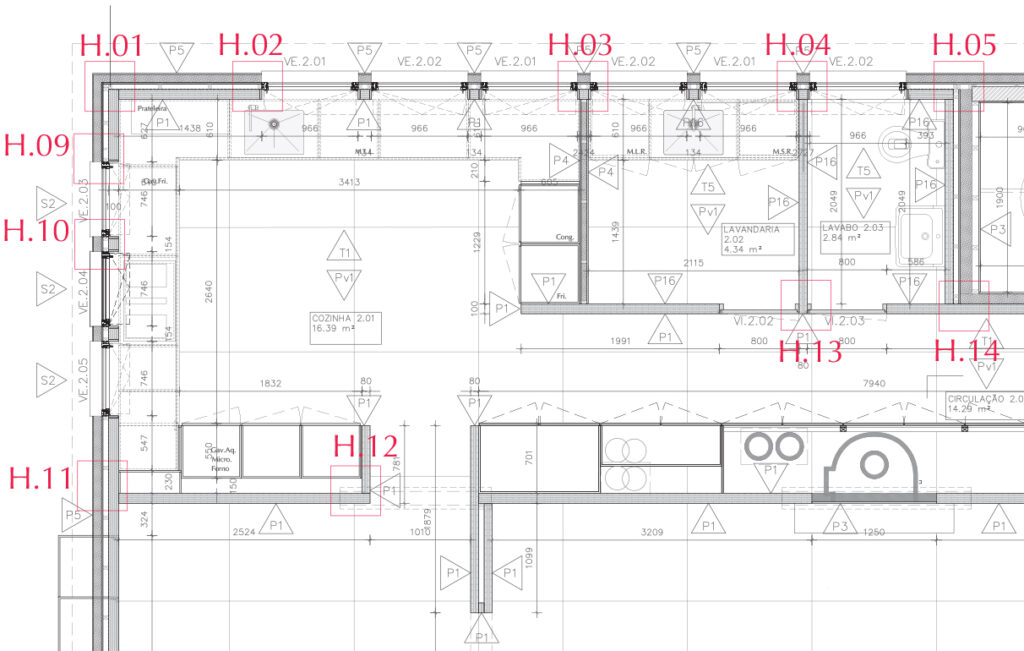 Detailed Drawings – Studio 3A